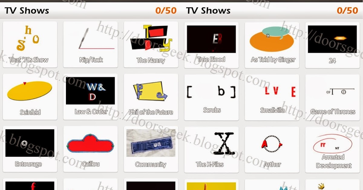 Logo Quiz 2 Tv And Film Answers Icon Pop Quiz Game TV & Film Quiz Level ...